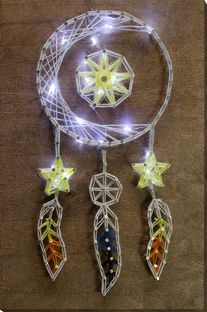 Creative Kit/String Art Dream talisman (Deco Scenes), ABC-036 від Абрис ...