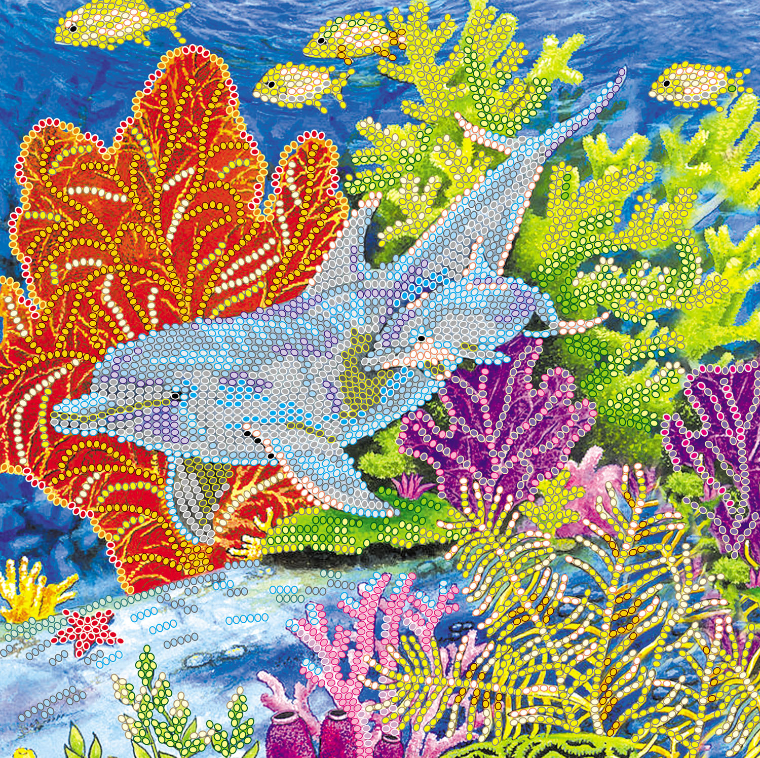 Charts on artistic canvas Sea walk, AC-547 by Abris Art - buy online ...
