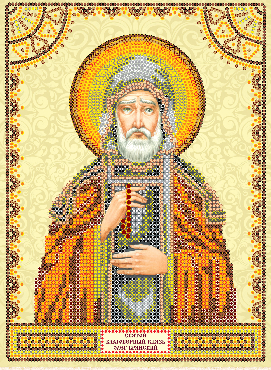 Icon's charts on artistic canvas St. Oleg, ACK-018 by Abris Art - buy online! Fast delivery ...