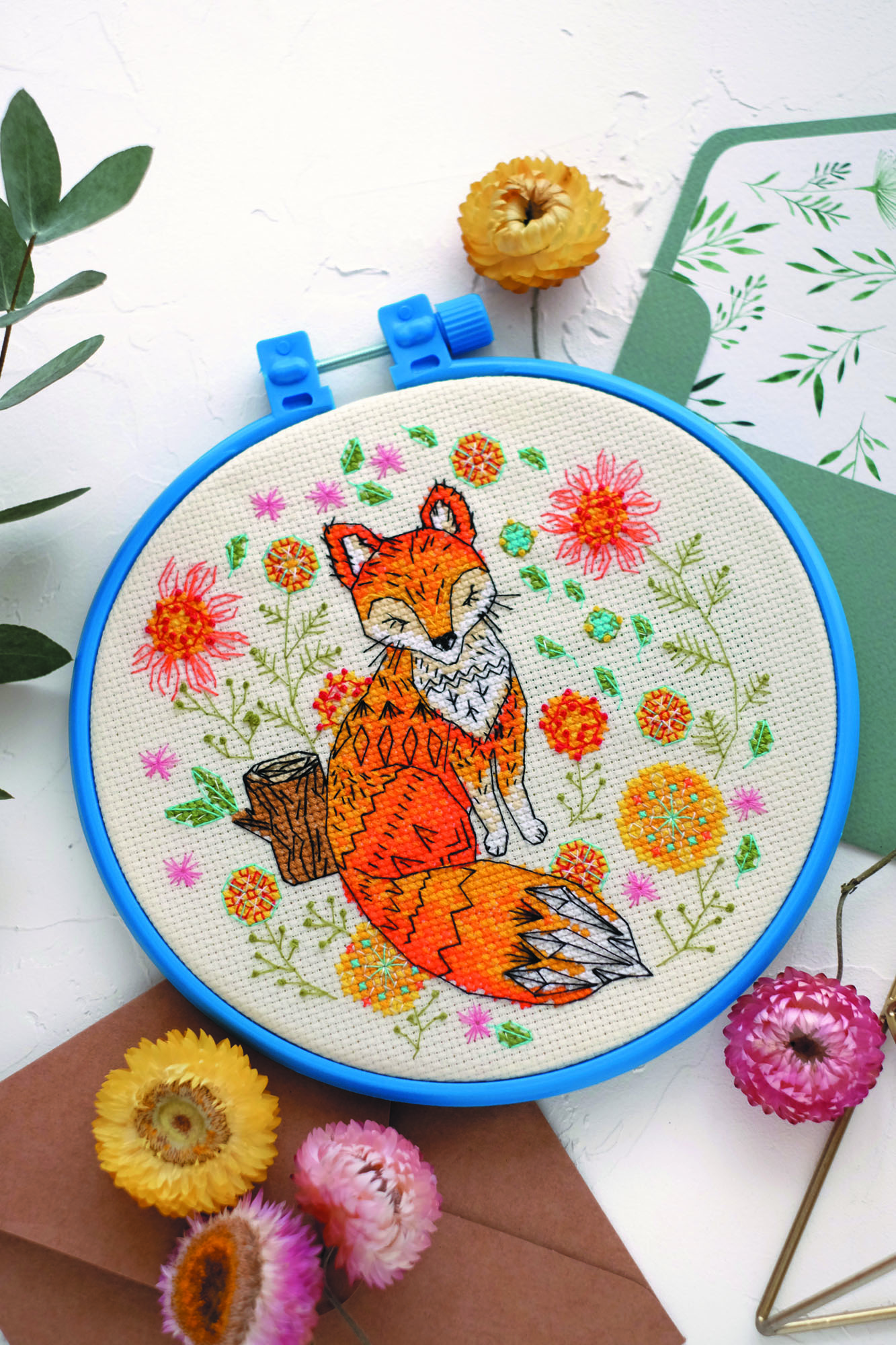 Cross-stitch kits Foxy, AHM-009 by Abris Art - buy online! Fast ...